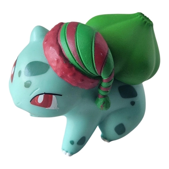 Pokemon | Toys | Pokemon Jazwares 22 Holidays Santa Bulbasaur Action ...